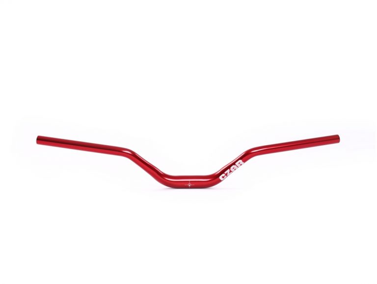 Czar street trials riser handlebar 31.8MM 730MM , red - Trialsmaster